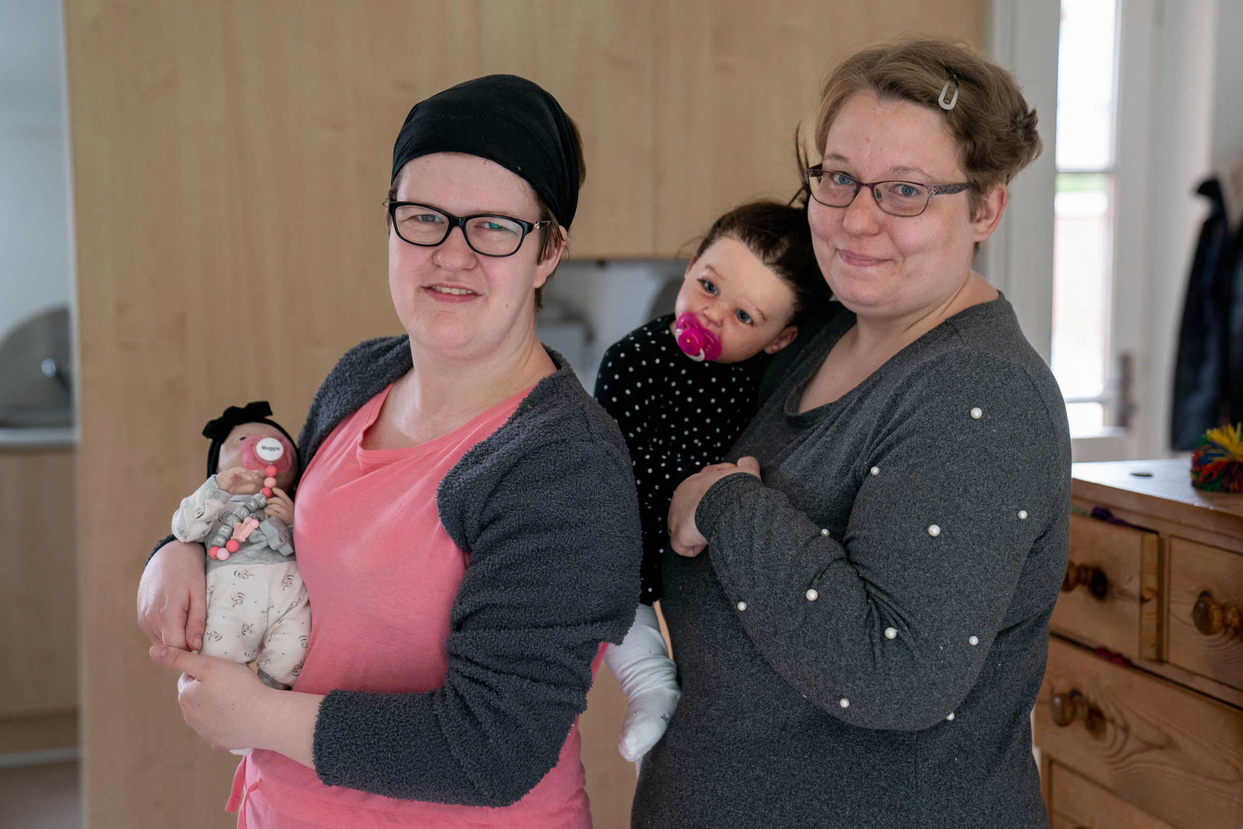 Malou og Cia er mødre til Reborn-dukker | Familie Journal