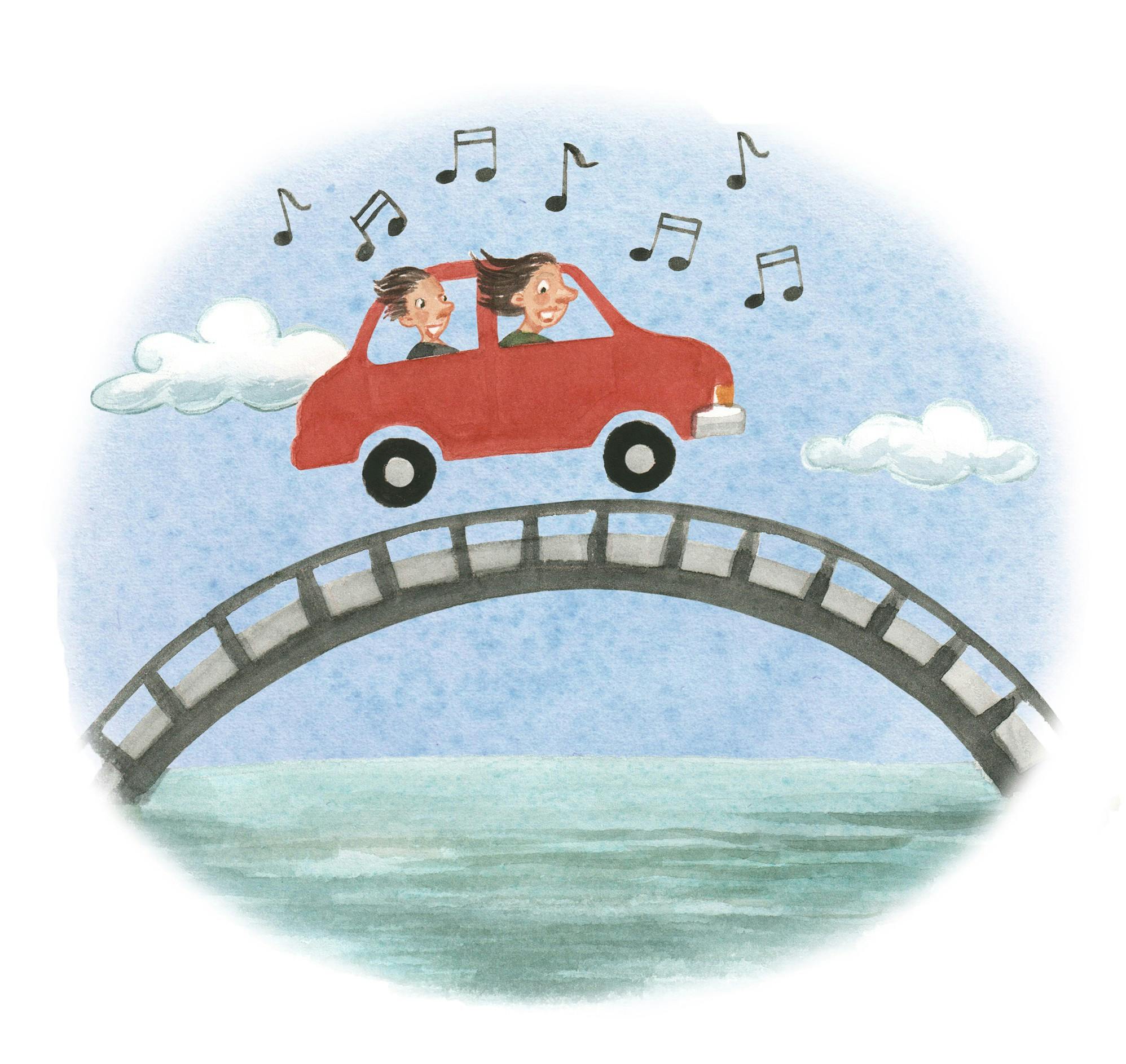 De synger højt i bilen | Familie Journal