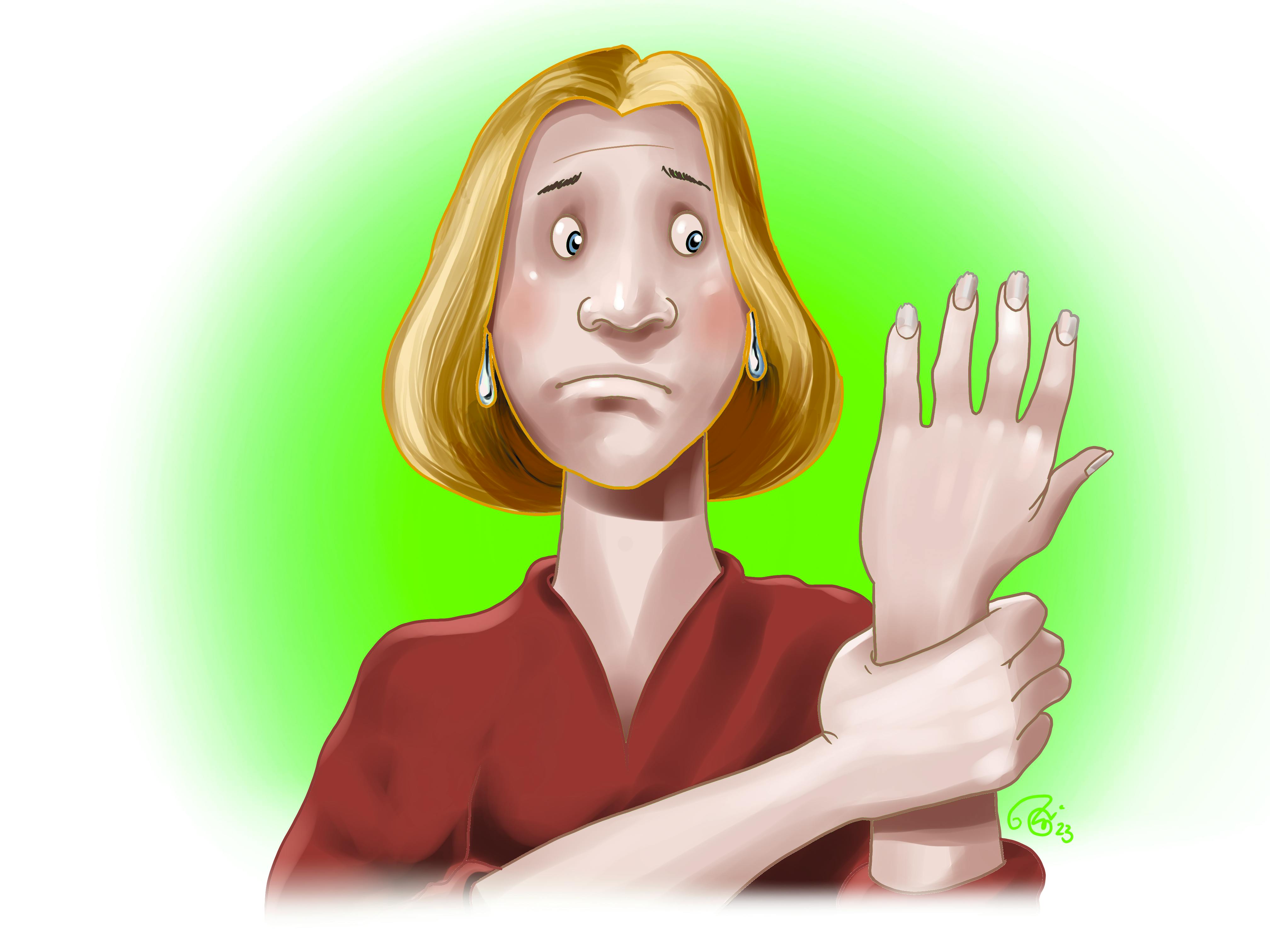 Smertefuld strikning: Har jeg mon en strikkeskade? | Familie Journal