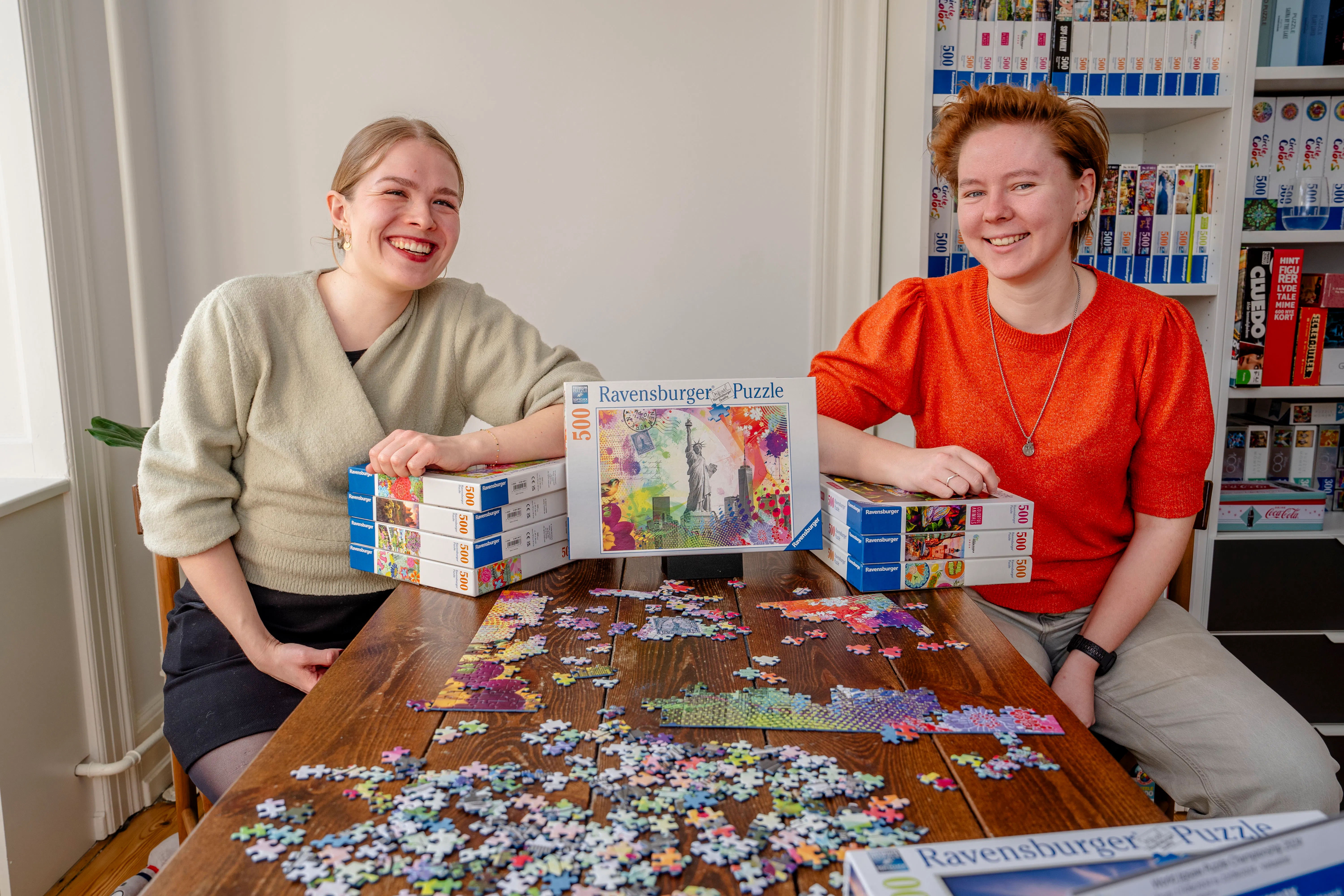 Astrid og Olivia er danmarksmestre i puslespil | Familie Journal