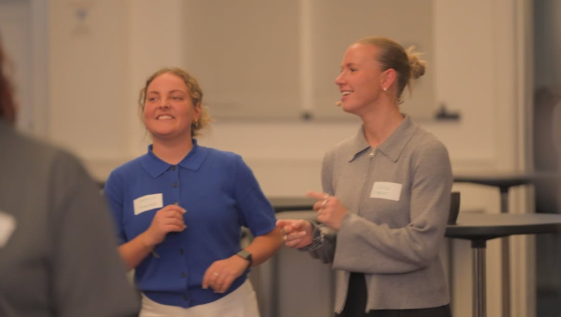 De står for onlinetræningen i Kandiskuren: Deltagernes begejstring er ...