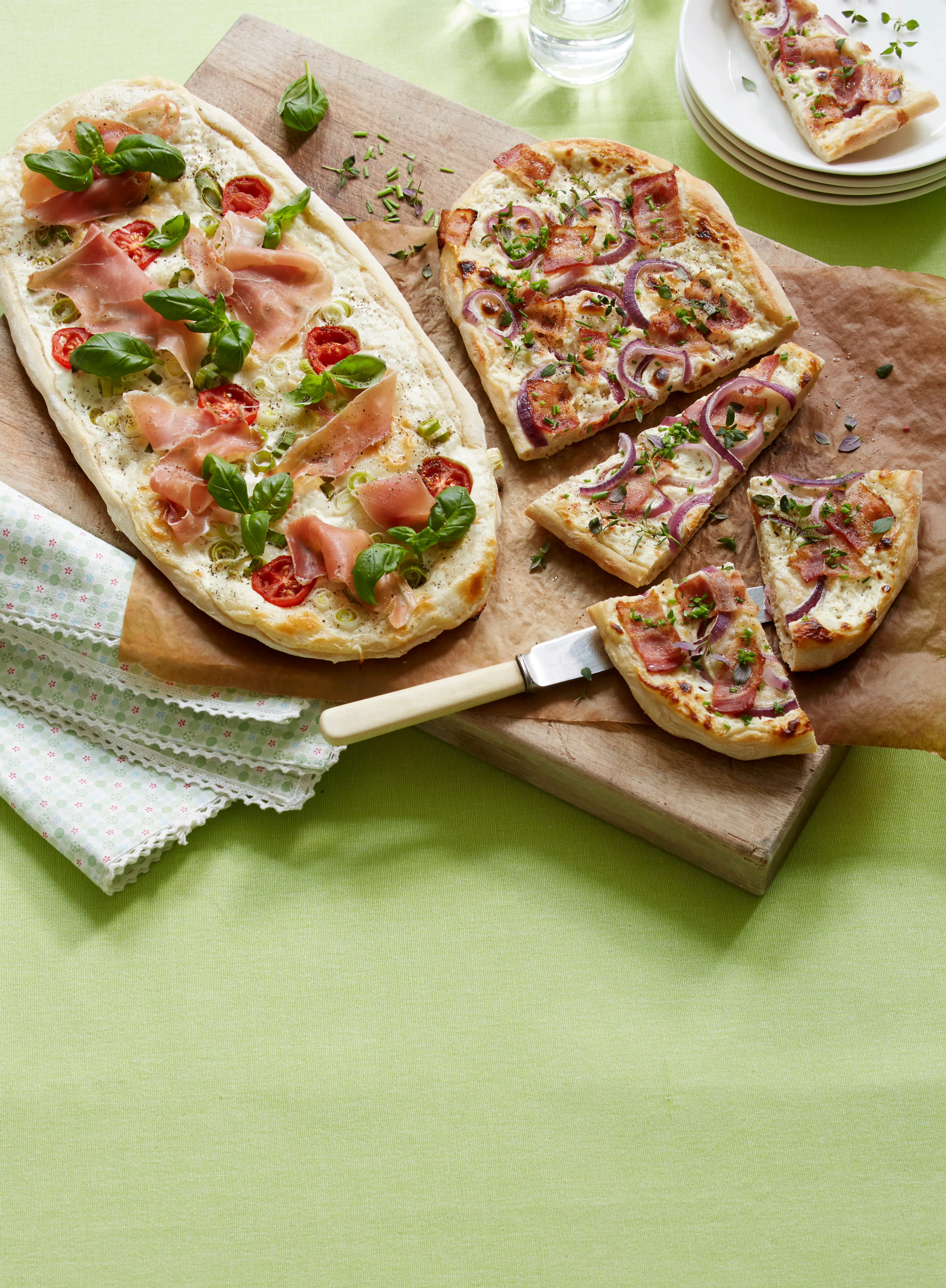 Flammenkuchen - pizza fra Alsace | Familie Journal