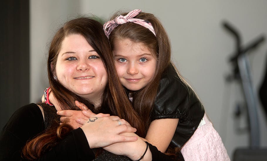 Jill blev født af en fuld mor: I mit liv er det unormale normalt ...